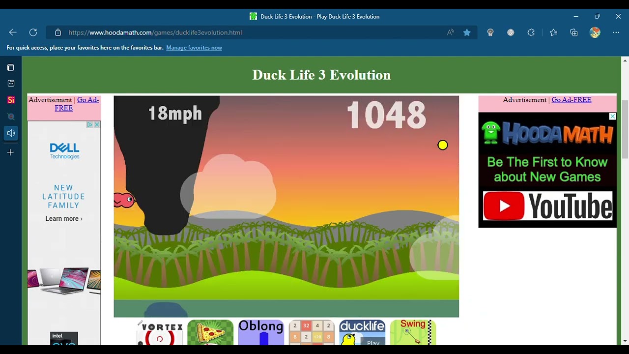 Duck Life 3 Evolution Strength Duck evolved part 3 - YouTube