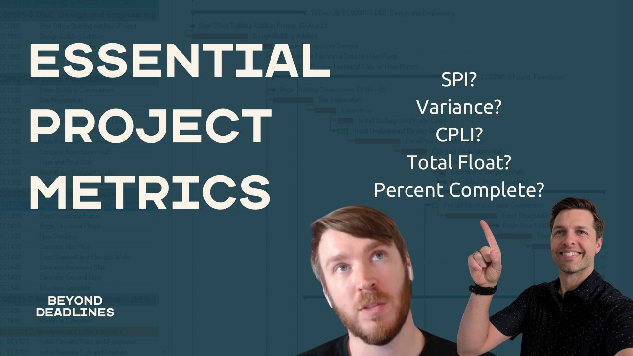 Essential Project Metrics A Deep Dive for Planners and Schedulers - YouTube