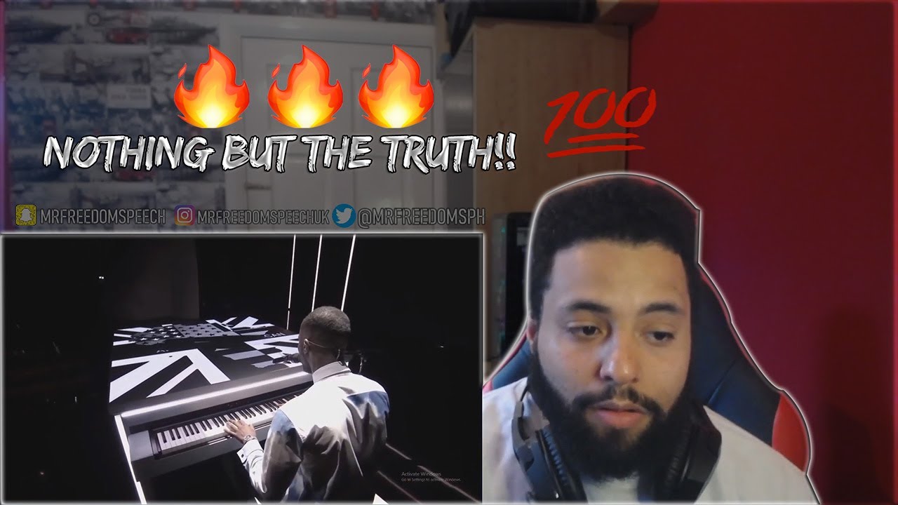 Dave - Black (Live at The BRITs 2020) *REACTION* - YouTube
