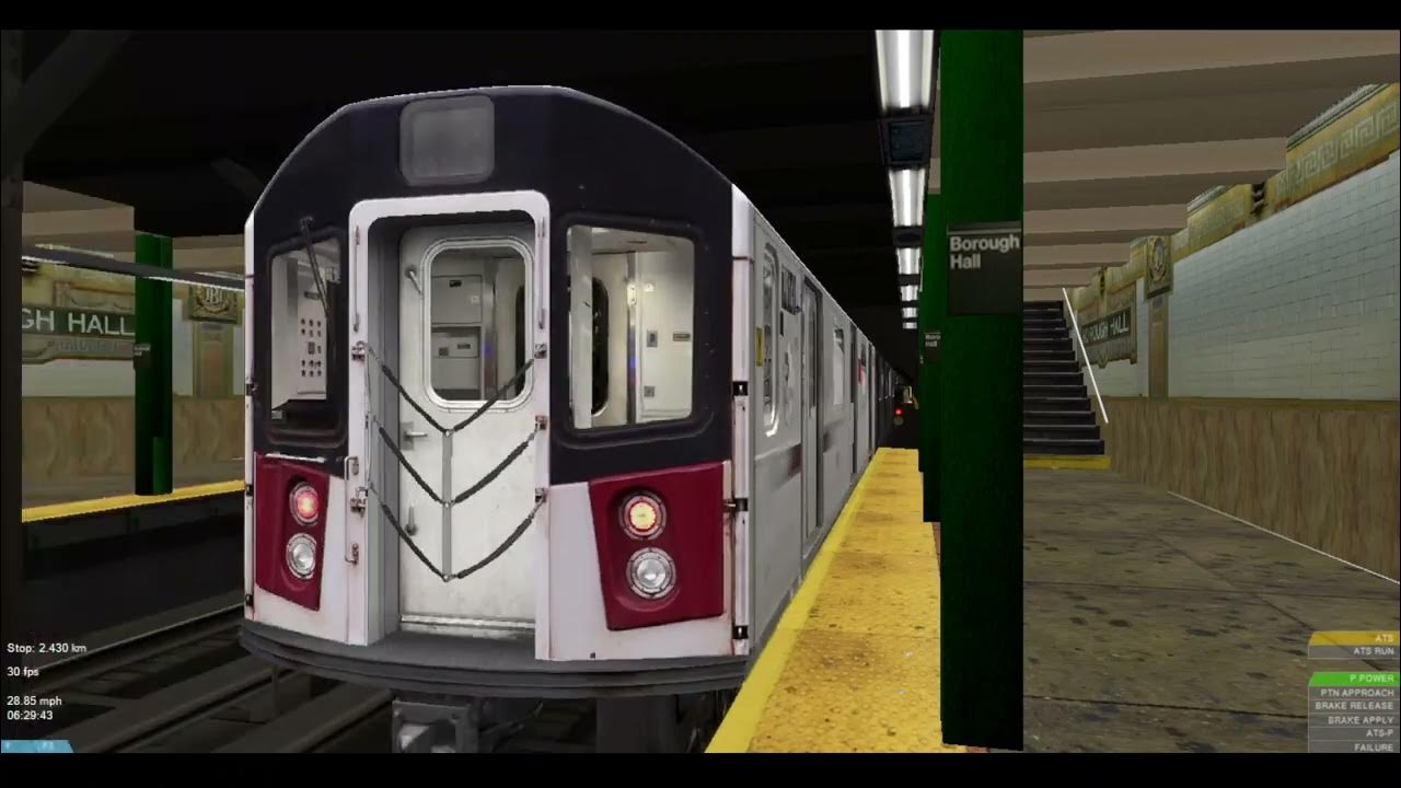 OpenBVE NYC Subway R142A 4 Train to Woodlawn - YouTube