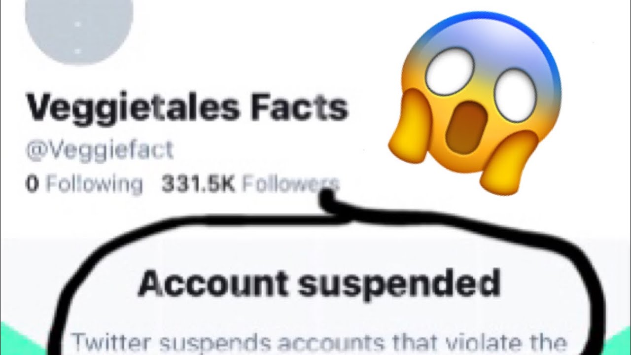 Veggietales Facts was suspended on Twitter! #shorts - YouTube