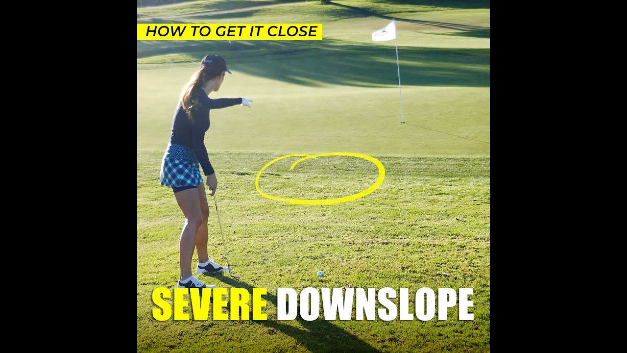 HOW TO PLAY A SEVERE DOWNSLOPING CHIP - YouTube