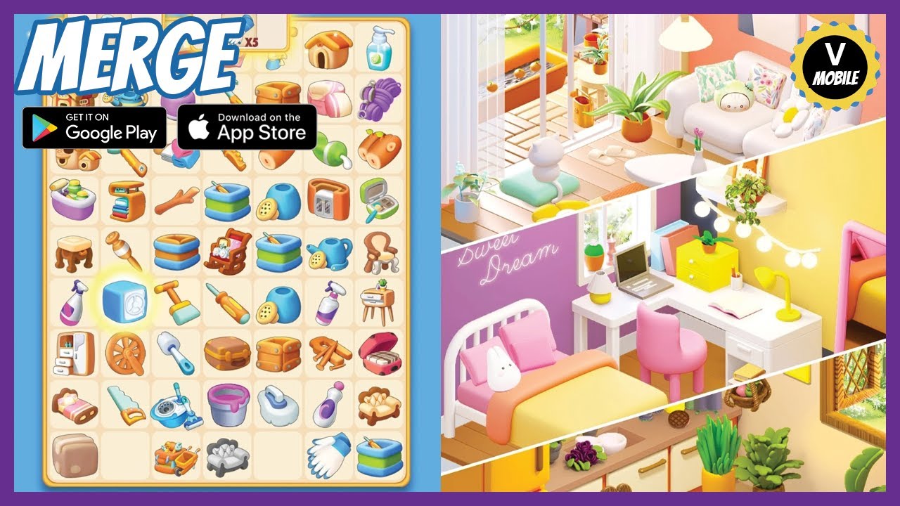Decor Merge Fashion Renovate gameplay (Android, iOs) - YouTube