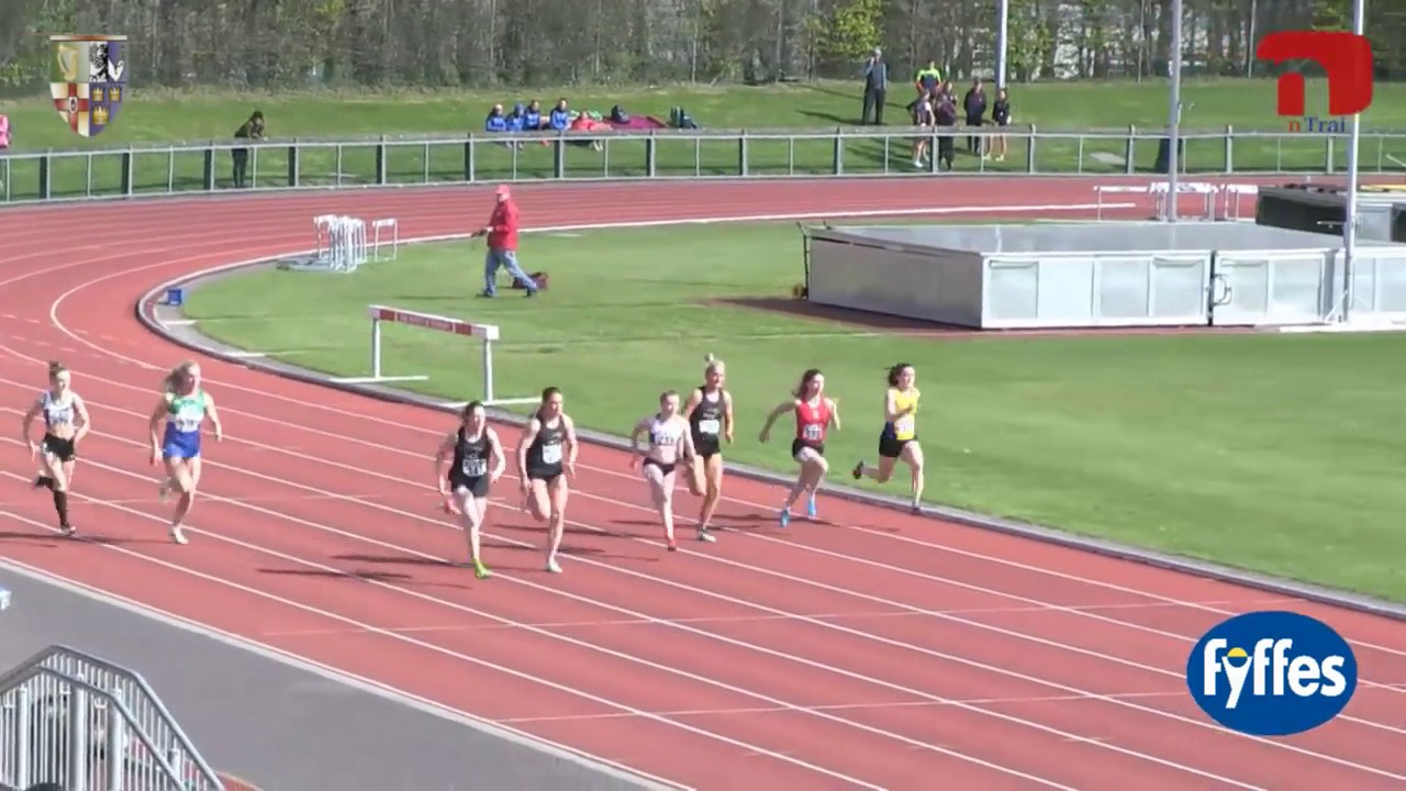 IUAA 100m Women Final - 2017 - YouTube
