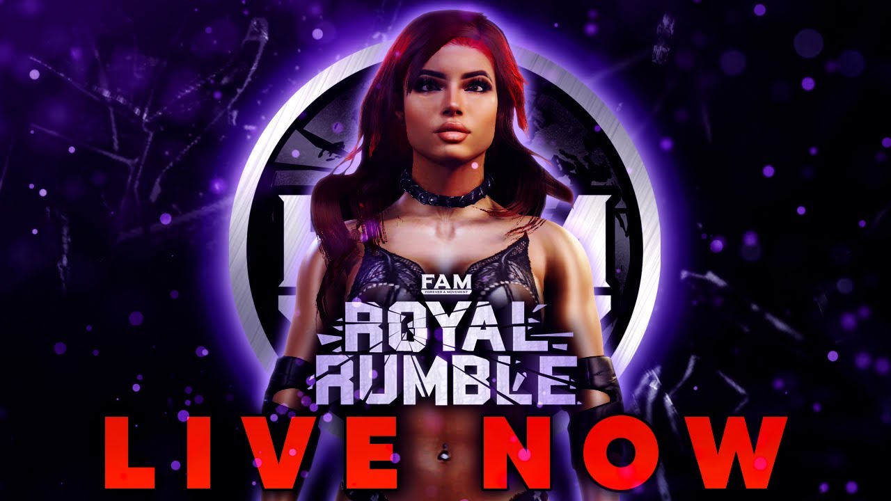 WWE 2K Charlotte Melrose - FaM Diamonds Rumble FULL Entrance - YouTube