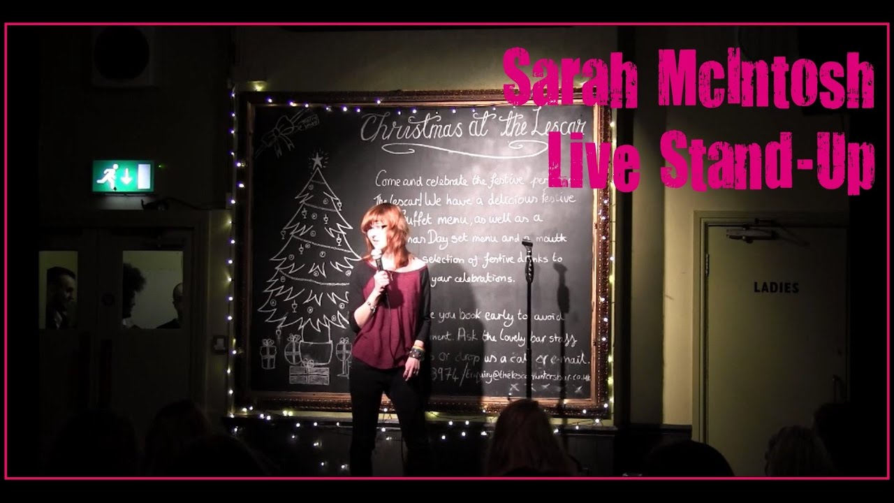 Sarah McIntosh live stand up at The Lescar, Sheffield 13th December ...