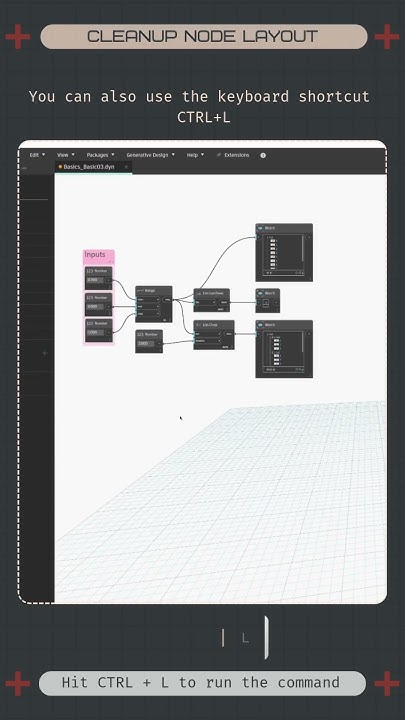 Hey, Did You Know: Clean-up Node Layout feature - YouTube