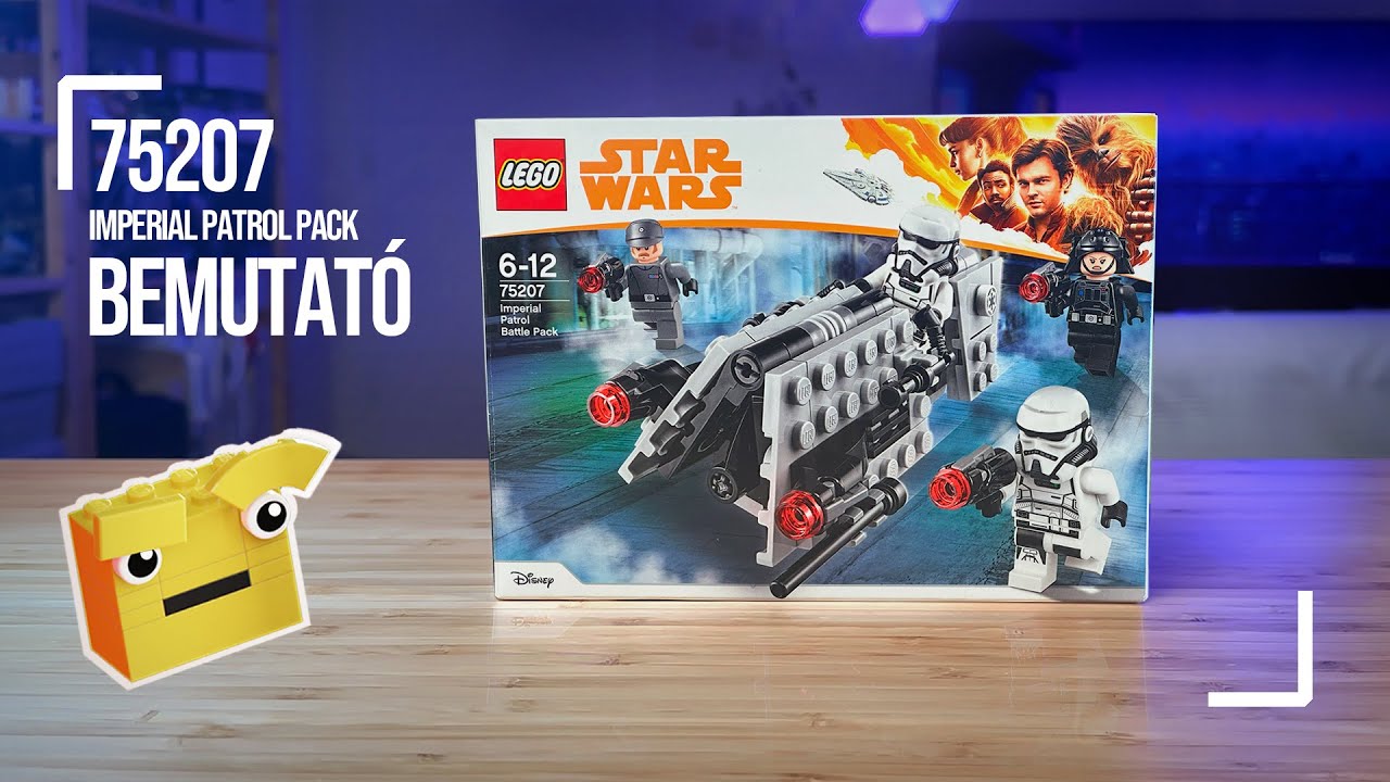 Megérős? LEGO Star Wars 75207 Imperial Patrol Battle Pack - BEMUTATÓ ...