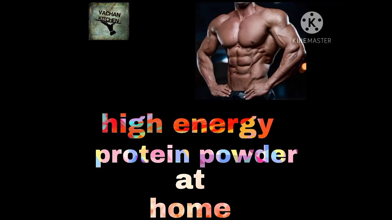 high energy powder at home - YouTube