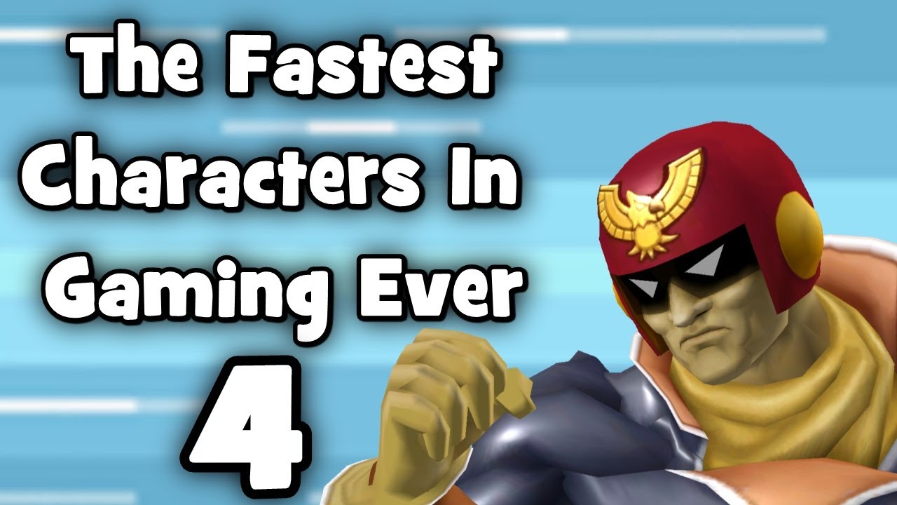 The Fastest Characters In Gaming Ever 4 - YouTube