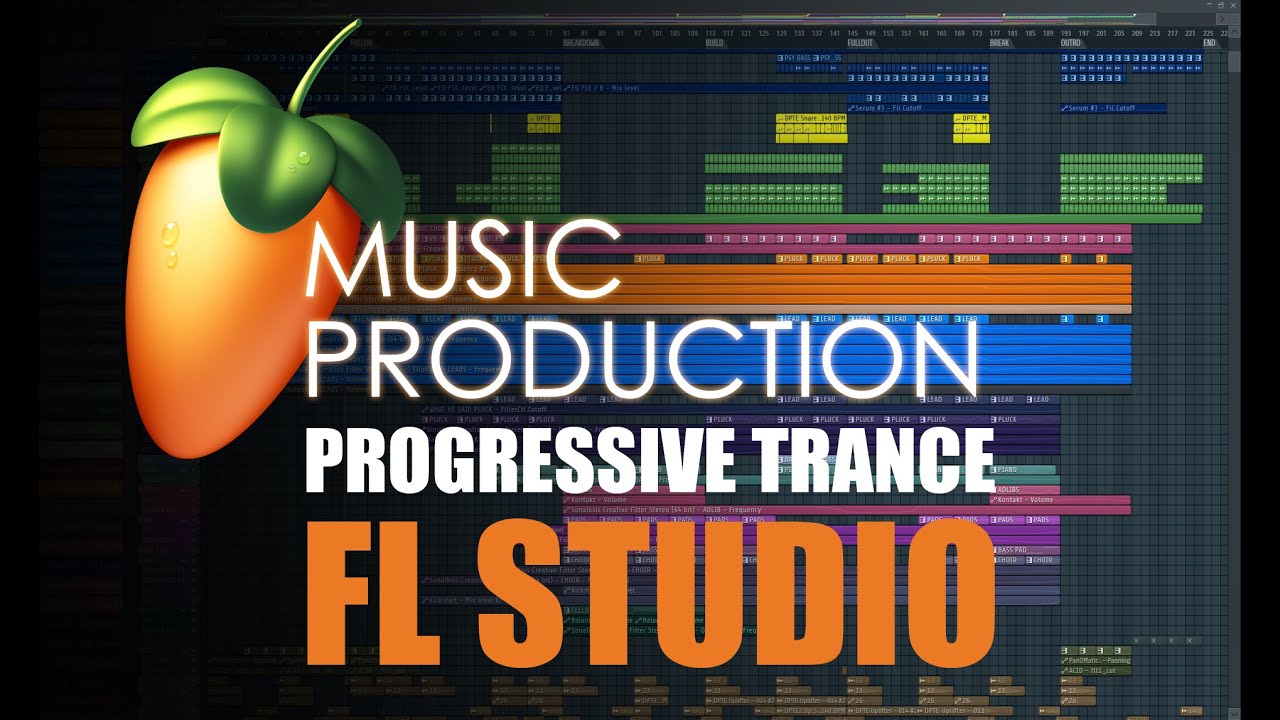 Music production Run-through FL Studio | Progressive Trance music ...