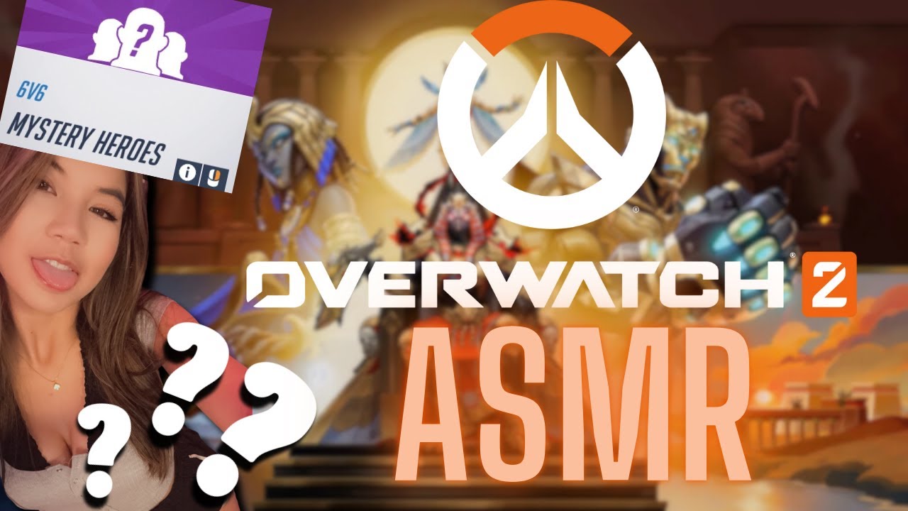ASMR Relaxing Overwatch Gameplay ♡ (mystery heroes + mystery triggers!) - YouTube