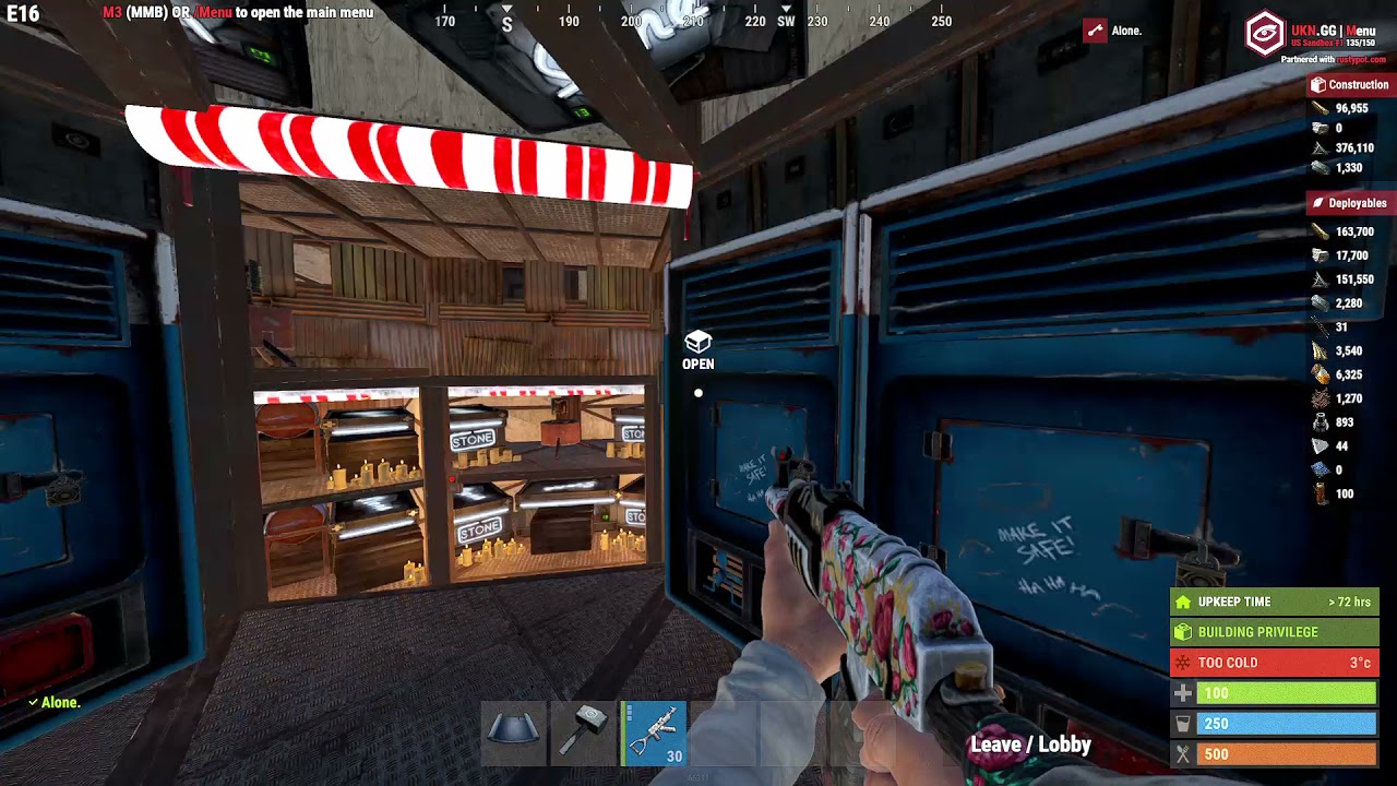 Rust Circle base design with widegaps and opencore - YouTube