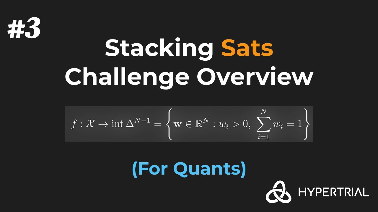 Stacking Sats Challenge | Tutorial 3 - YouTube