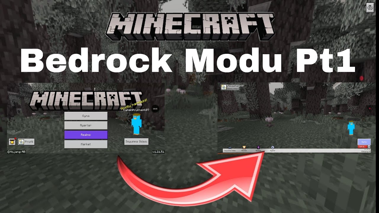EFSANE MOD🤯 | BEDROCK UI MODU😱 | MİNECRAFT POCKET EDİTİON - YouTube