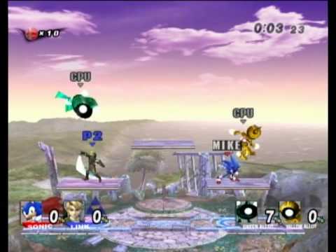 Super Smash Bros. Brawl World Record Multi-Man Brawl - 10-Man Brawl ...