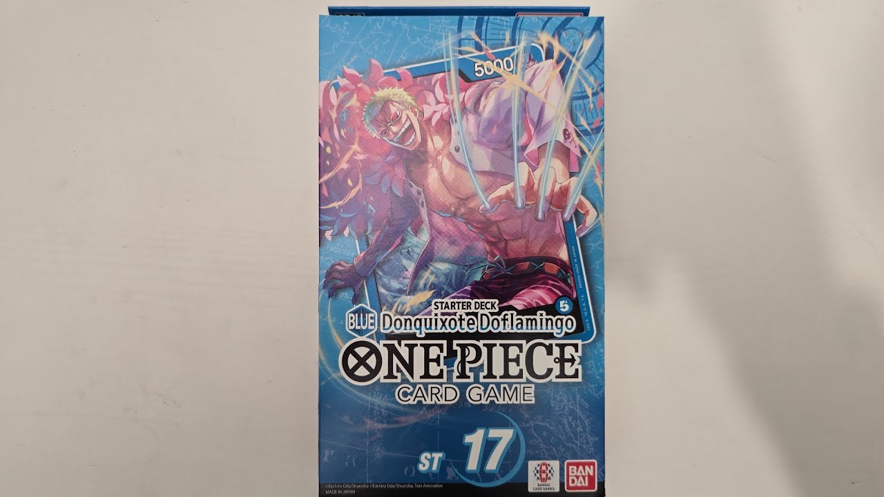 One Piece Card Game ST 17 and Prb opening - YouTube