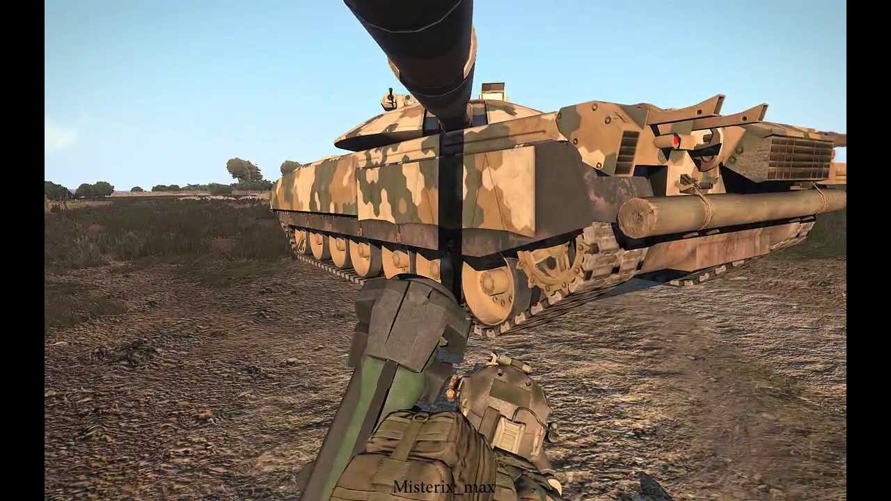 ARMA 3 The tanks of the future!!! How in battle stole enemy tank. One ...