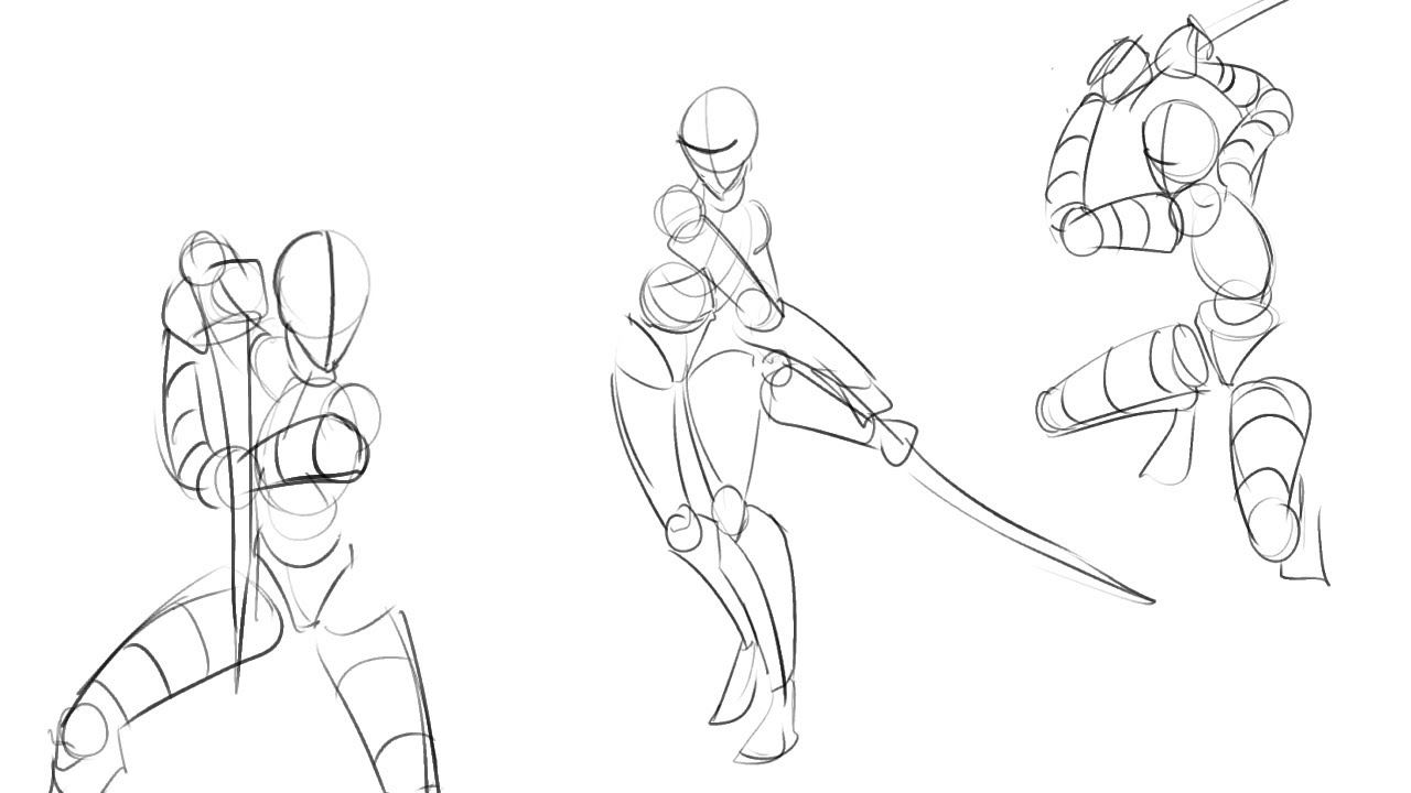 Grinding to Become a PRO: Gesture Drawing - YouTube