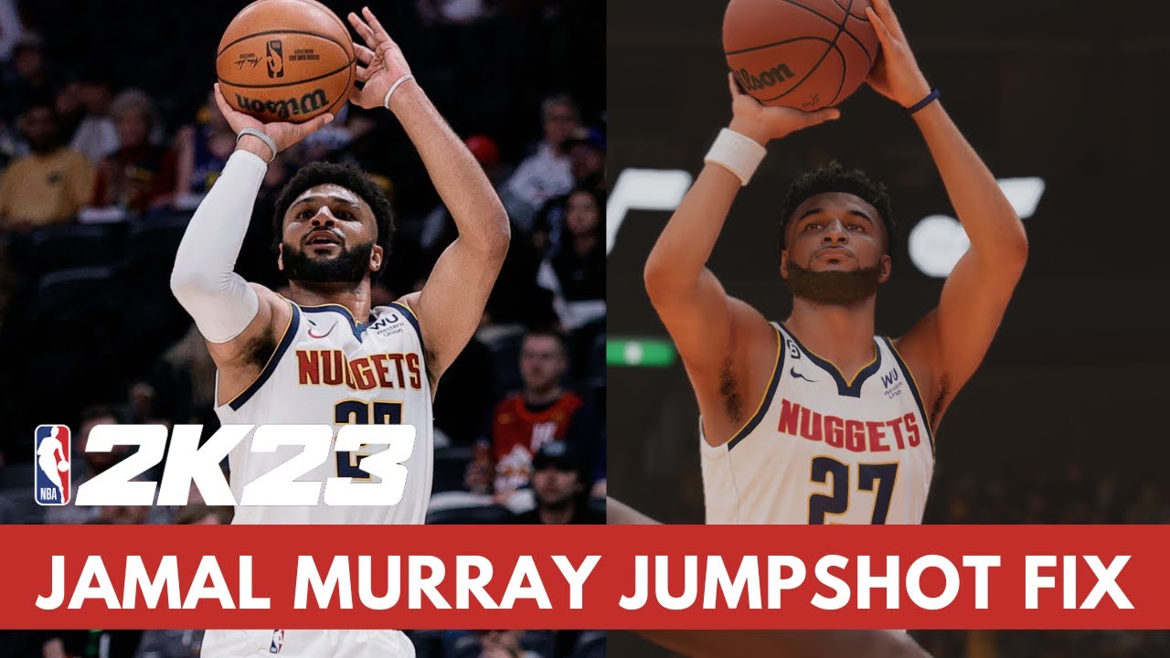 Jamal Murray JUMPSHOT FIX! NBA 2K23 - YouTube