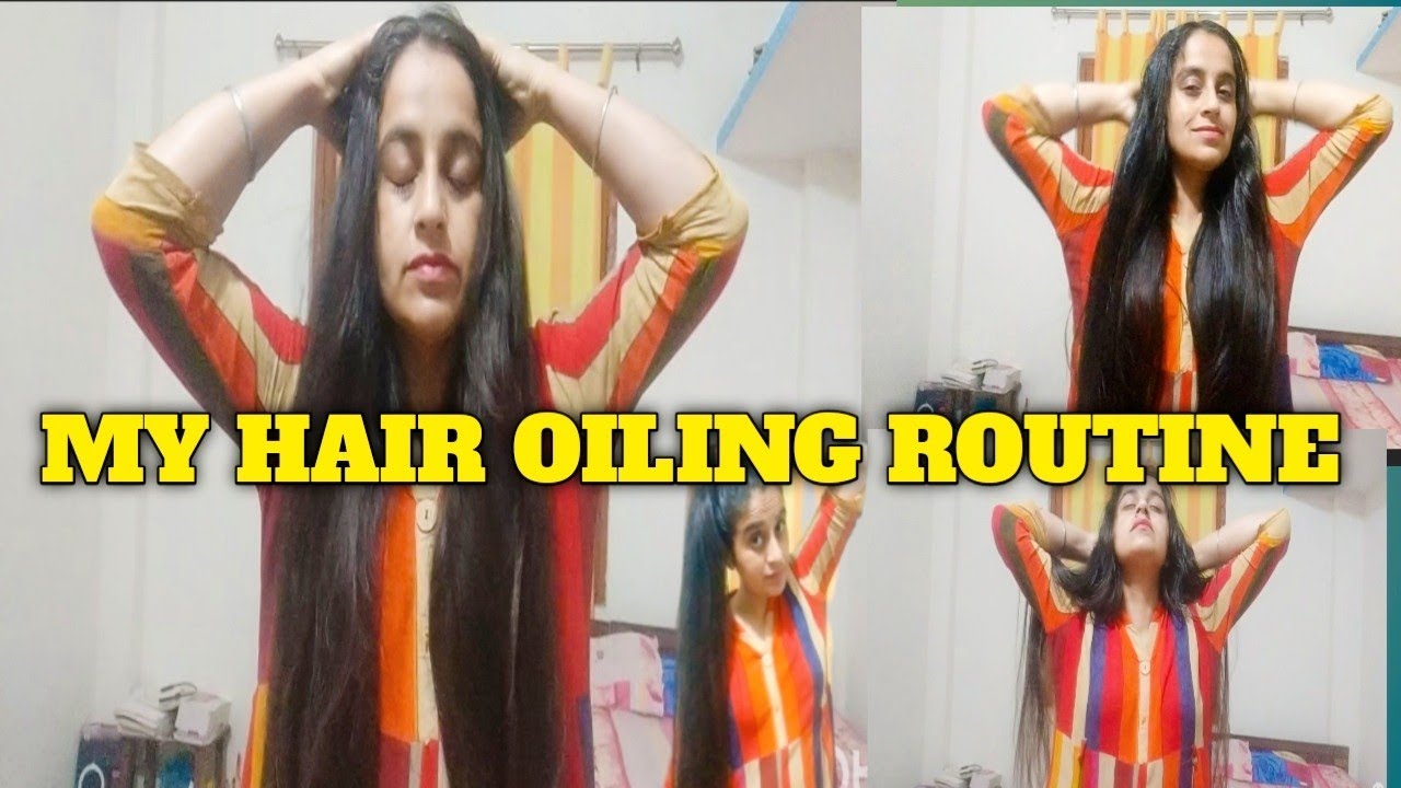 MY HAIR OILING ROUTINE FOR LONG HAIR || - YouTube