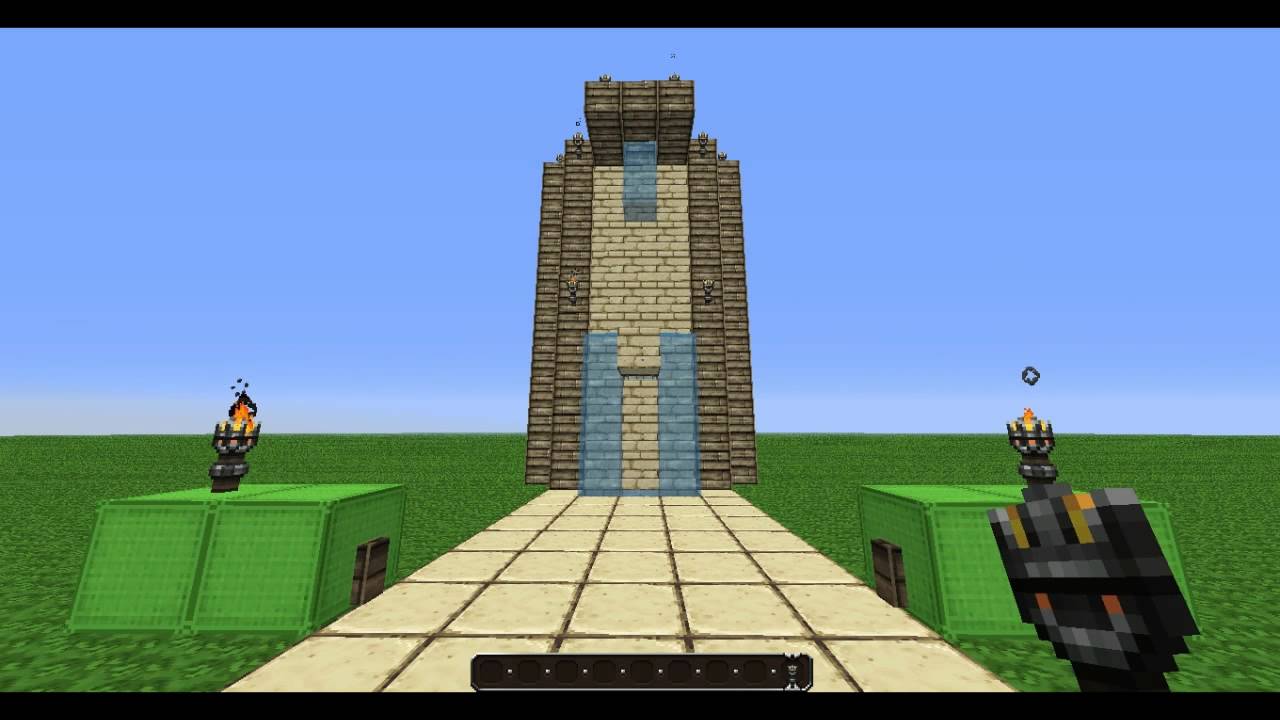 Minecraft 1.3.1 tripwire hidden door ! (Batcave Entrance) - YouTube