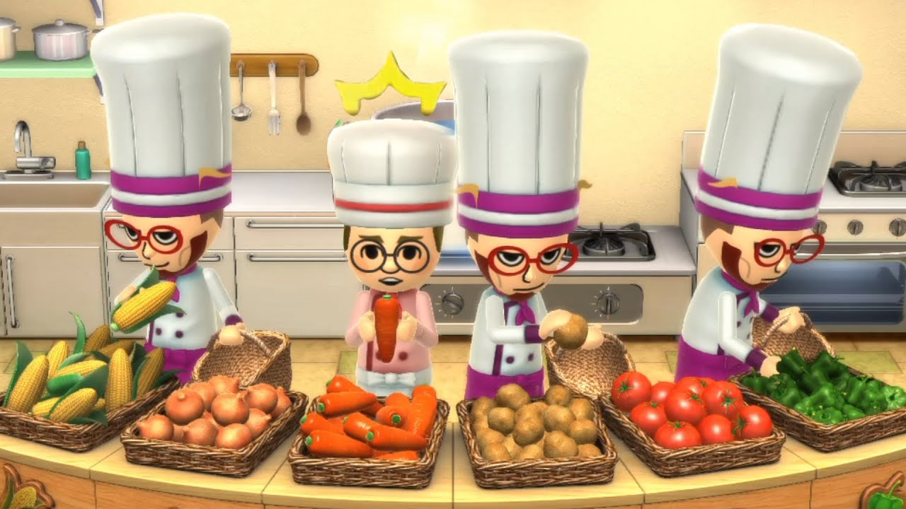 Wii Party U Mii Fashion Plaza Super Amy Vs Skip Vs Leonie Vs Akira ...