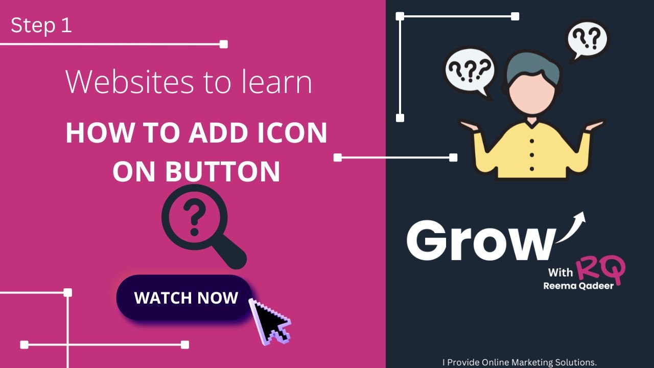How to add Icon button in Elementor Wordpress - YouTube