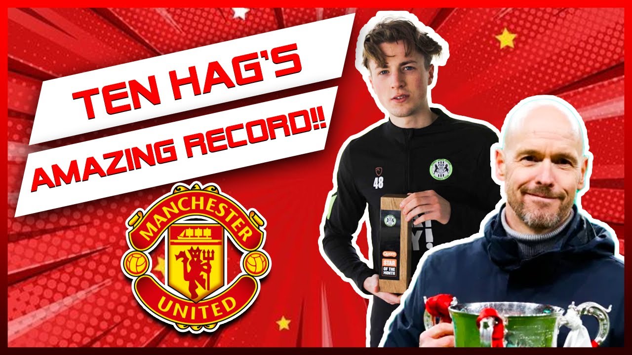 🛑TEN HAG BREAKS INCREDIBLE RECORD!! As wonderkid wins award in JUST 3 ...