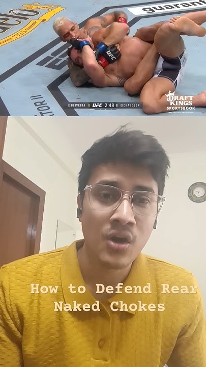 Learn how to Defend Rear Naked Chokes from Michael Chandler #michaelchandler #charlesoliveira # ...