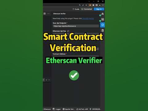 Easy to opensource deployed smart contracts and get verified on Etherscan through Verifier. # ...