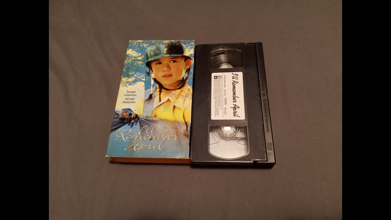 Opening to I'll Remember April 2000 VHS - YouTube