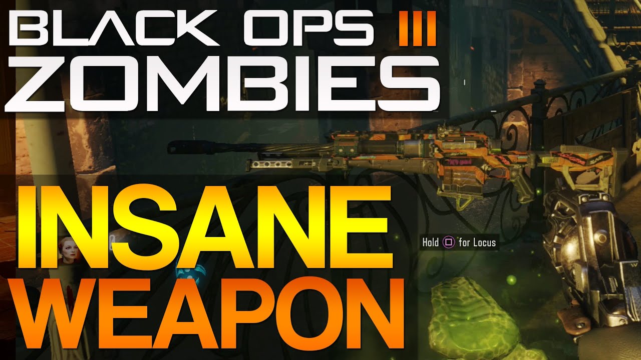 ONE HIT KILL GUN OVER ROUND 30! - Black Ops 3 Zombies LOCUS - YouTube
