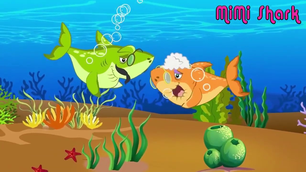 Beba ajkula na Engleskom - Baby Shark | Kids Songs and Nursery Rhymes ...