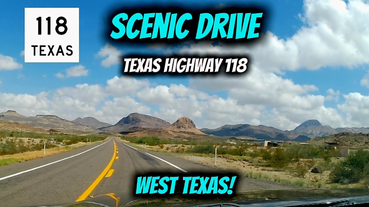 SCENIC DRIVE...TX HIGHWAY 118 NORTH OF STUDY BUTTE #westtexas - YouTube