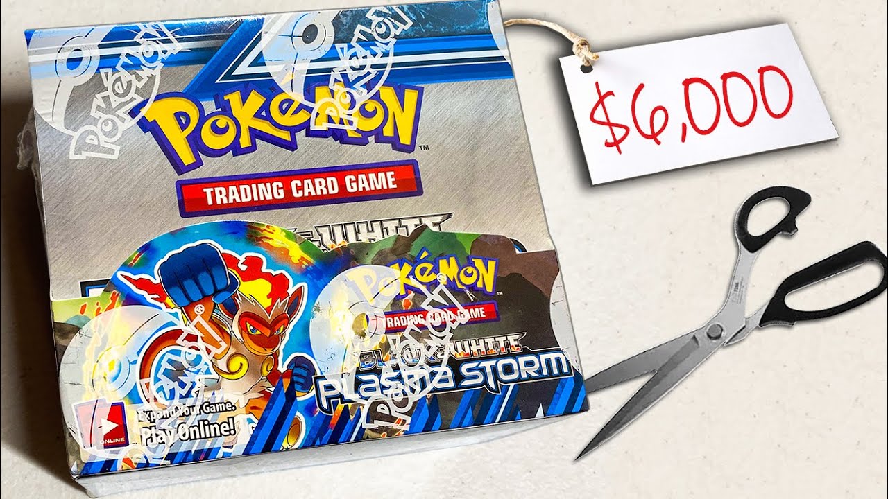 Opening A Plasma Storm Pokemon Booster Box !!! - YouTube
