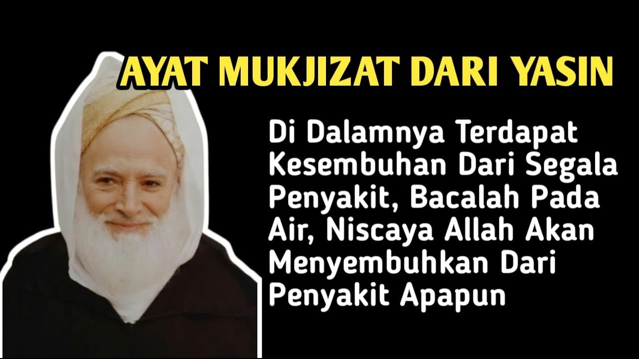 Ayat Mukjizat dari Surat Yasin, Bacalah pada Air, Niscaya Allah Akan ...