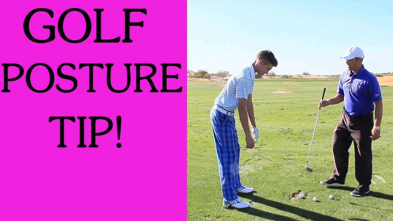 Golf Posture Explained - Simple Tip - YouTube