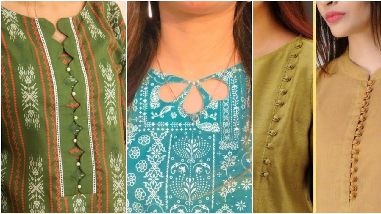 Beautiful Neckline Ideas For Girls and Women's//Stylish Neck designs ...