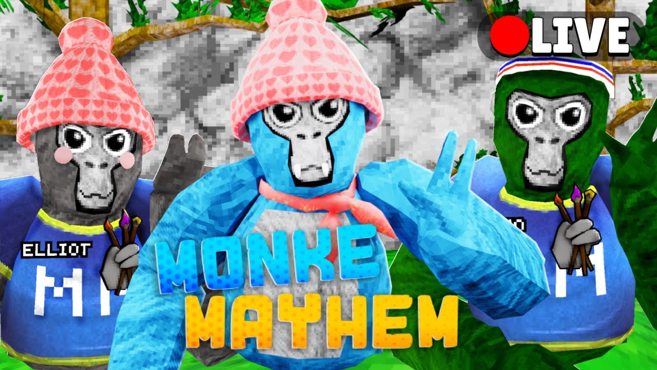 Monkey Mayhem 🔴LIVE🔴 With Viewers!! - YouTube
