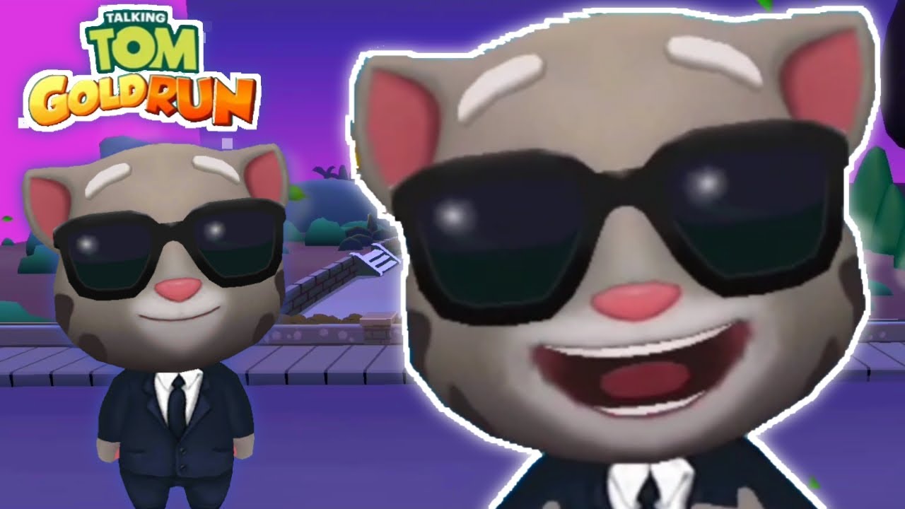 Unlocked Agent Tom - Talking Tom Gold Run - Gameplay Android ios ...