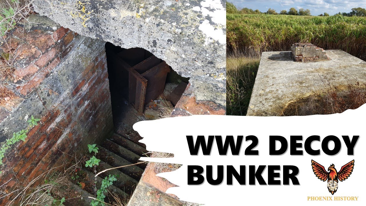 WW2 Starfish Decoy Bunker In Oxfordshire - YouTube