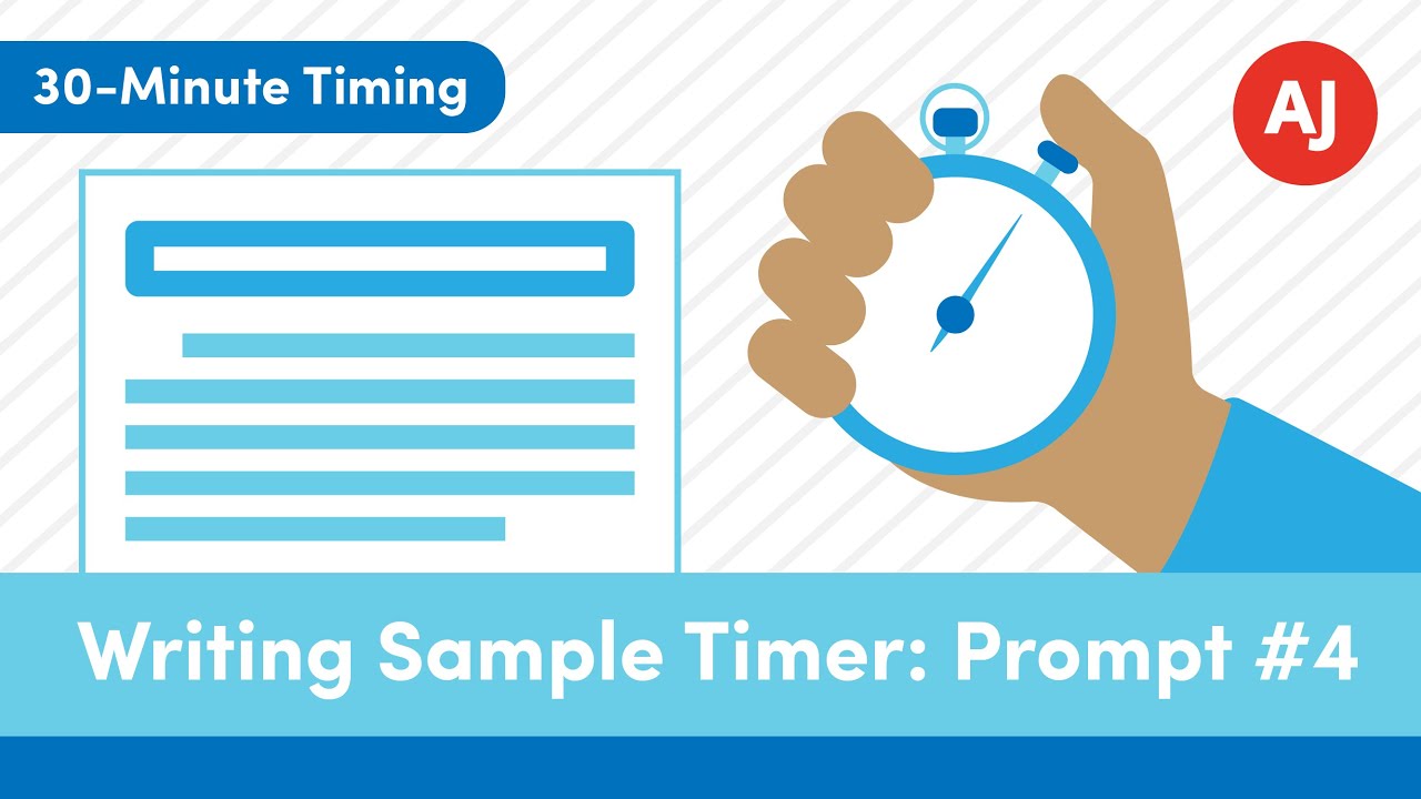 Writing Sample Self Proctoring Timer Prompt 4: 30 Min - YouTube