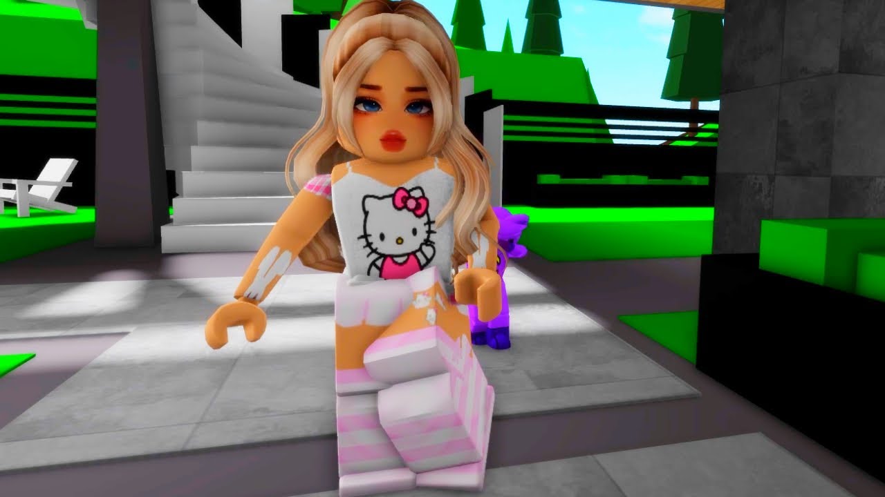 RICH GIRL POOL PARTY 🏡RP: ROBLOX BROOKHAVEN - YouTube
