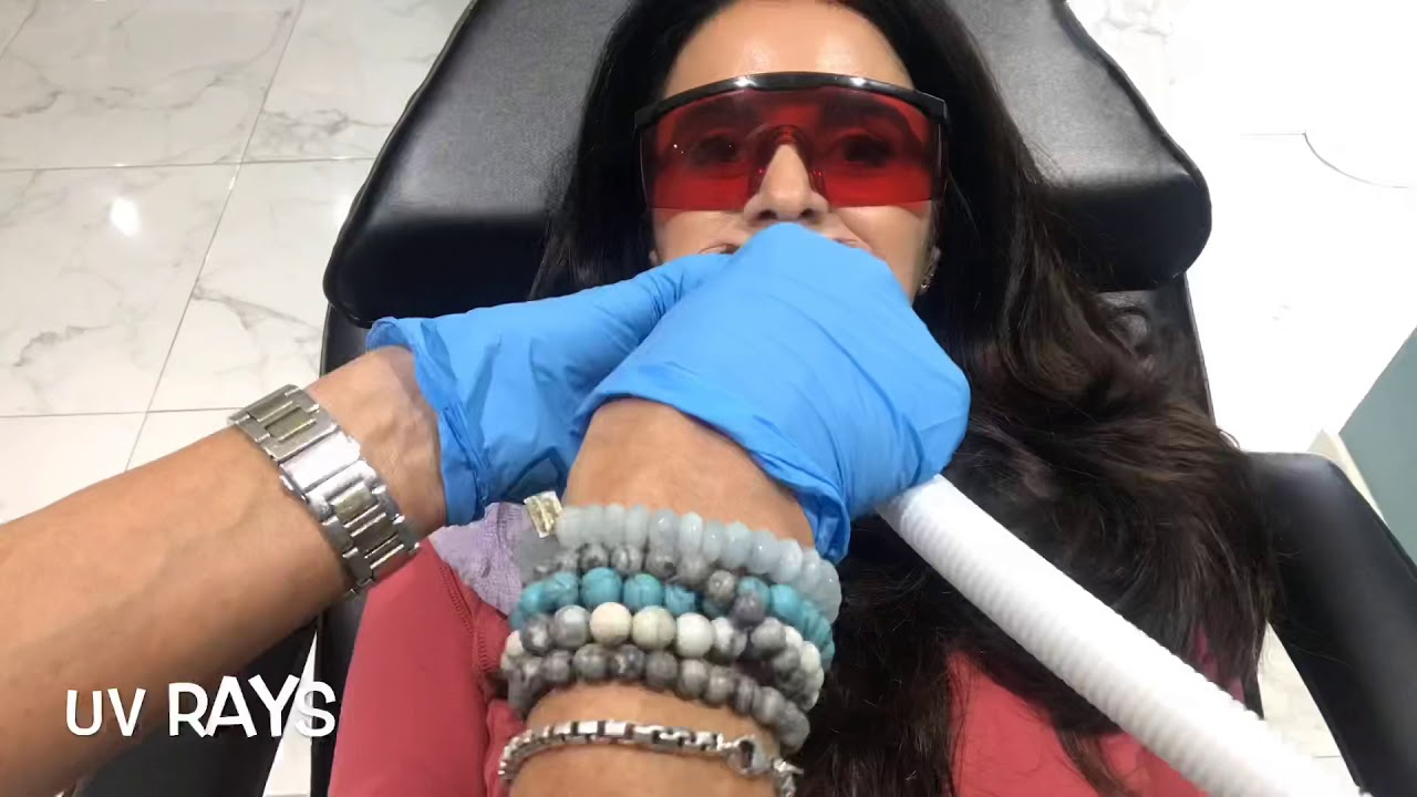 Ultra Violet Teeth Whitening - YouTube