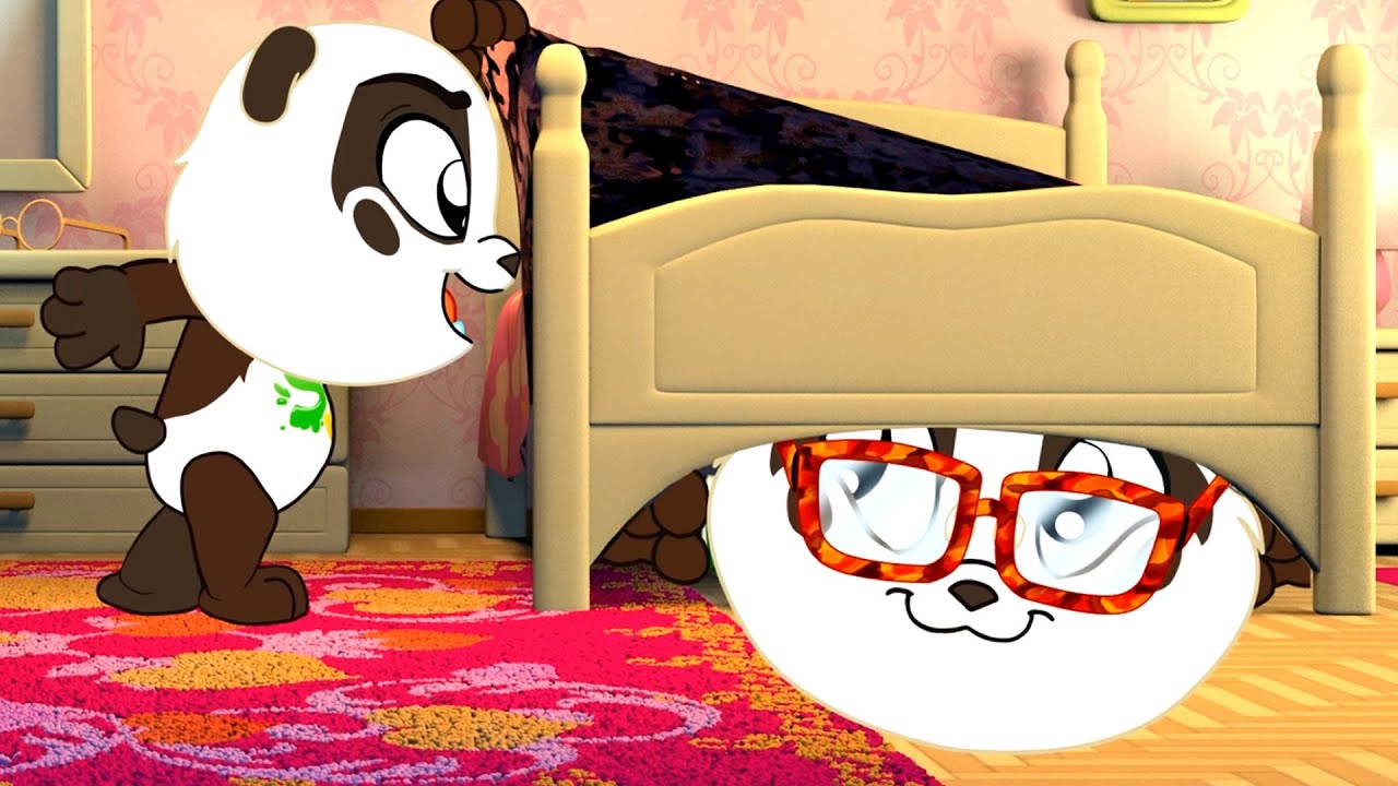 Peek A Boo Song | +More Panda Bo Nursery Rhymes & Kids Songs - YouTube