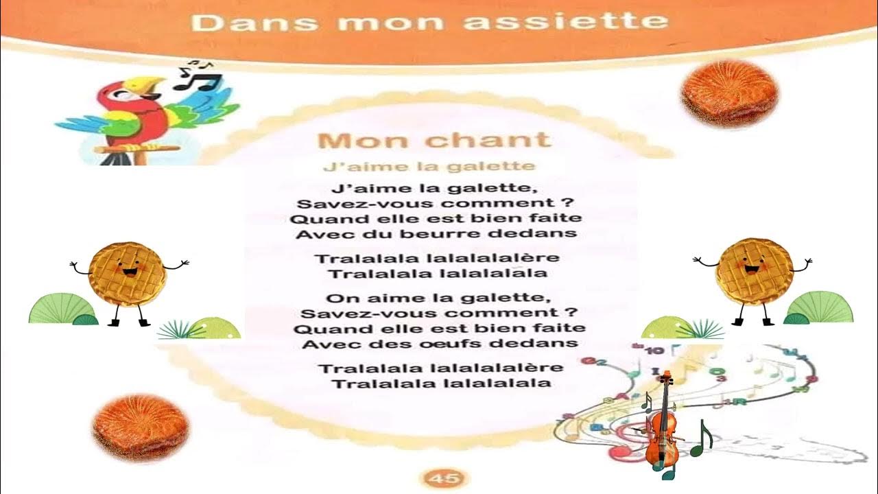 j'aime la galette 3ème /super saghroun/chanson j'aime la galette/poème ...