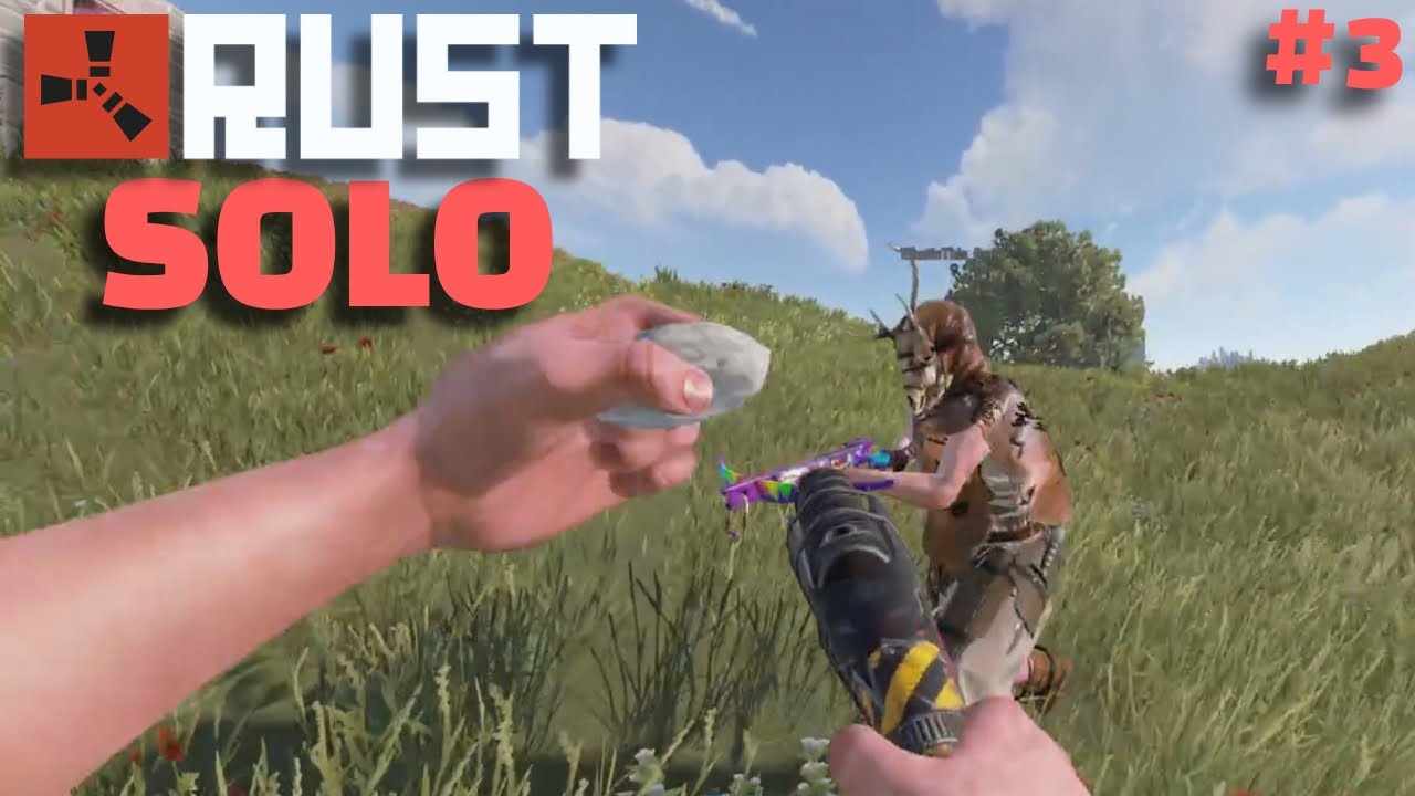 RUST SOLO #3 😱 ASI EMPIEZA un PRO PLAYER de 13,500 HORAS 😱 GAMEPLAY EN ...