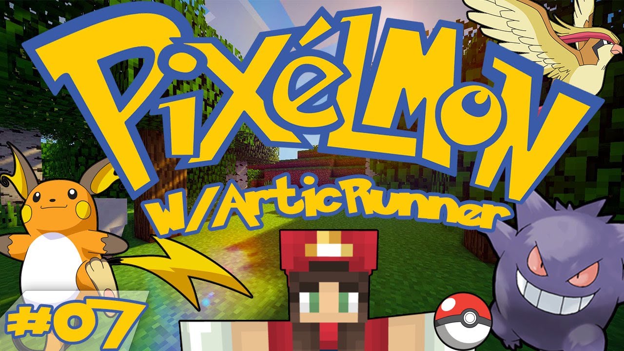 Pixelmon #7 - Gengar, Raichu e Come non Guidare un Pidgeot - YouTube