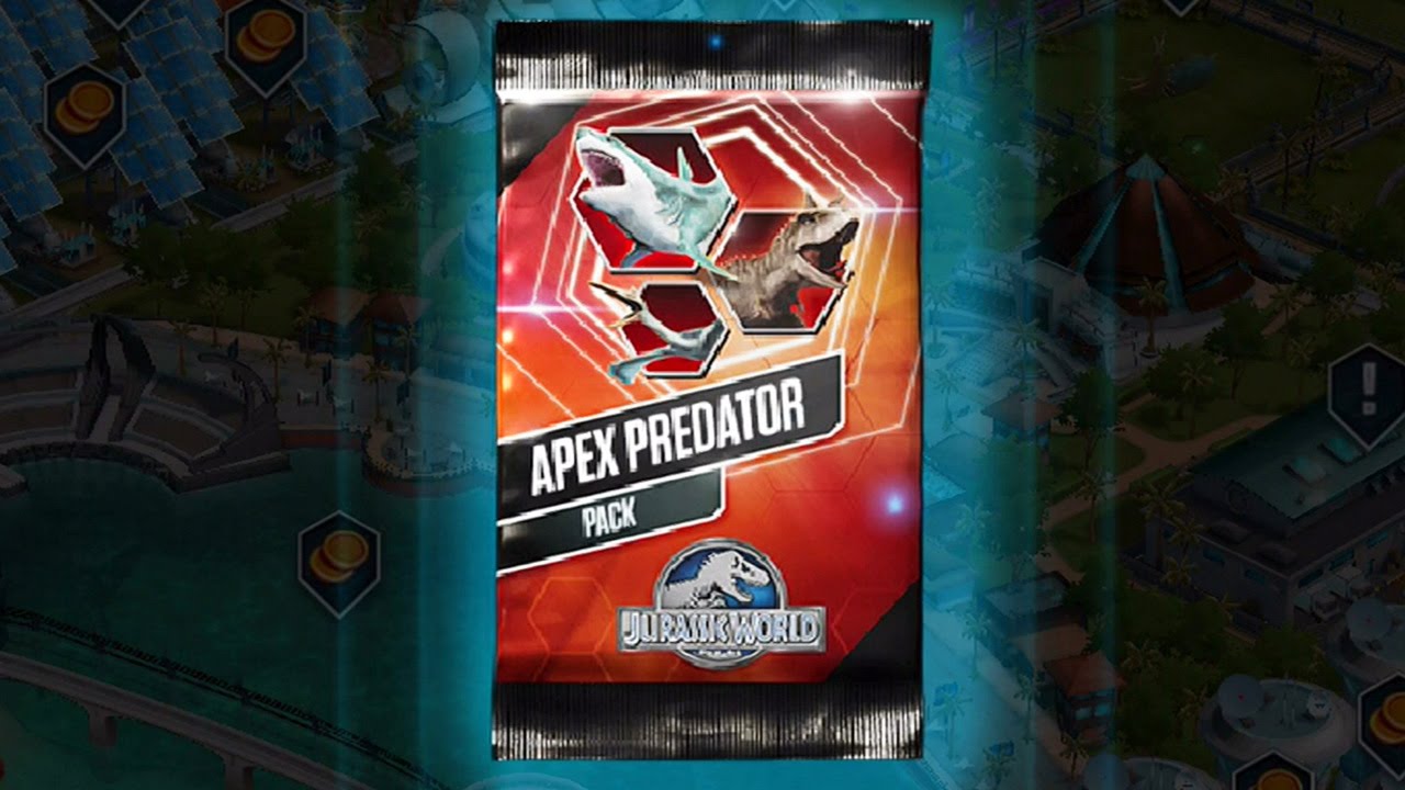 APEX PREDATOR PACK - Jurassic World The Game - YouTube